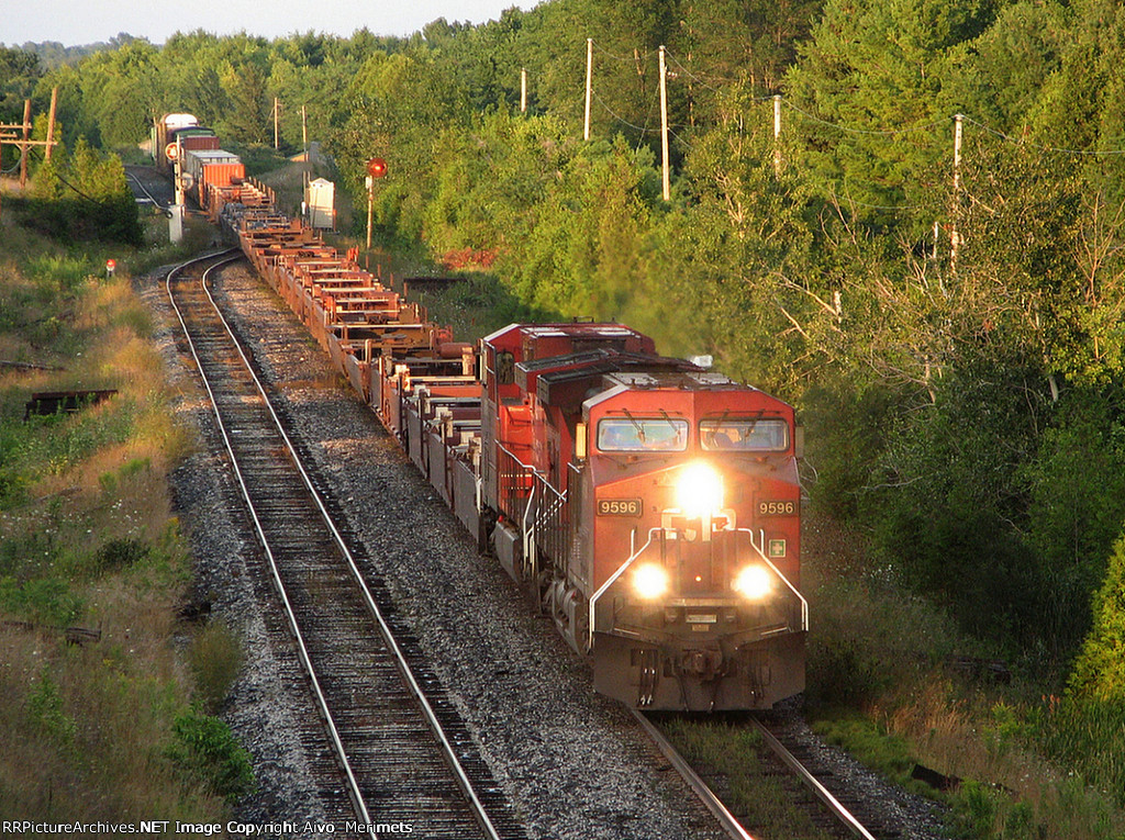 CP 9596 west at Coakely